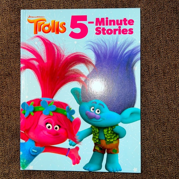 Dreamworks | Toys | Brand New Hardcover Book Trolls 5 Minute Stories ...